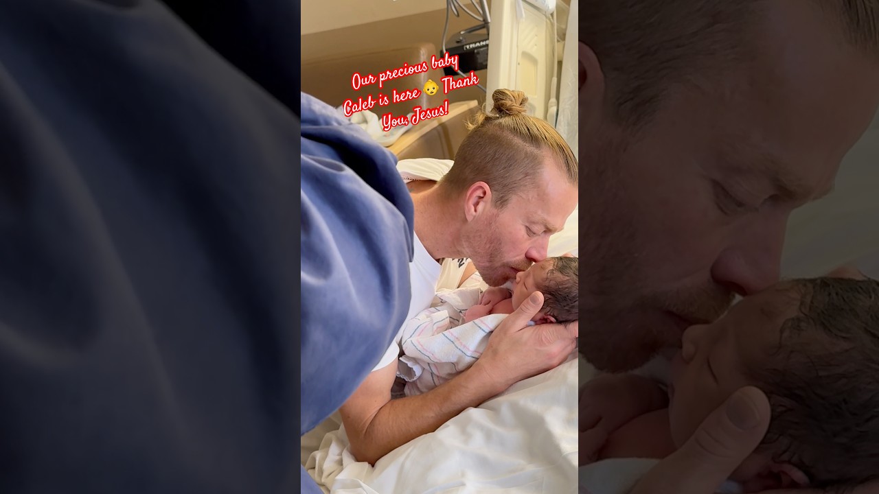 Our precious baby Caleb is here 👶 Thank You, Jesus! - YouTube