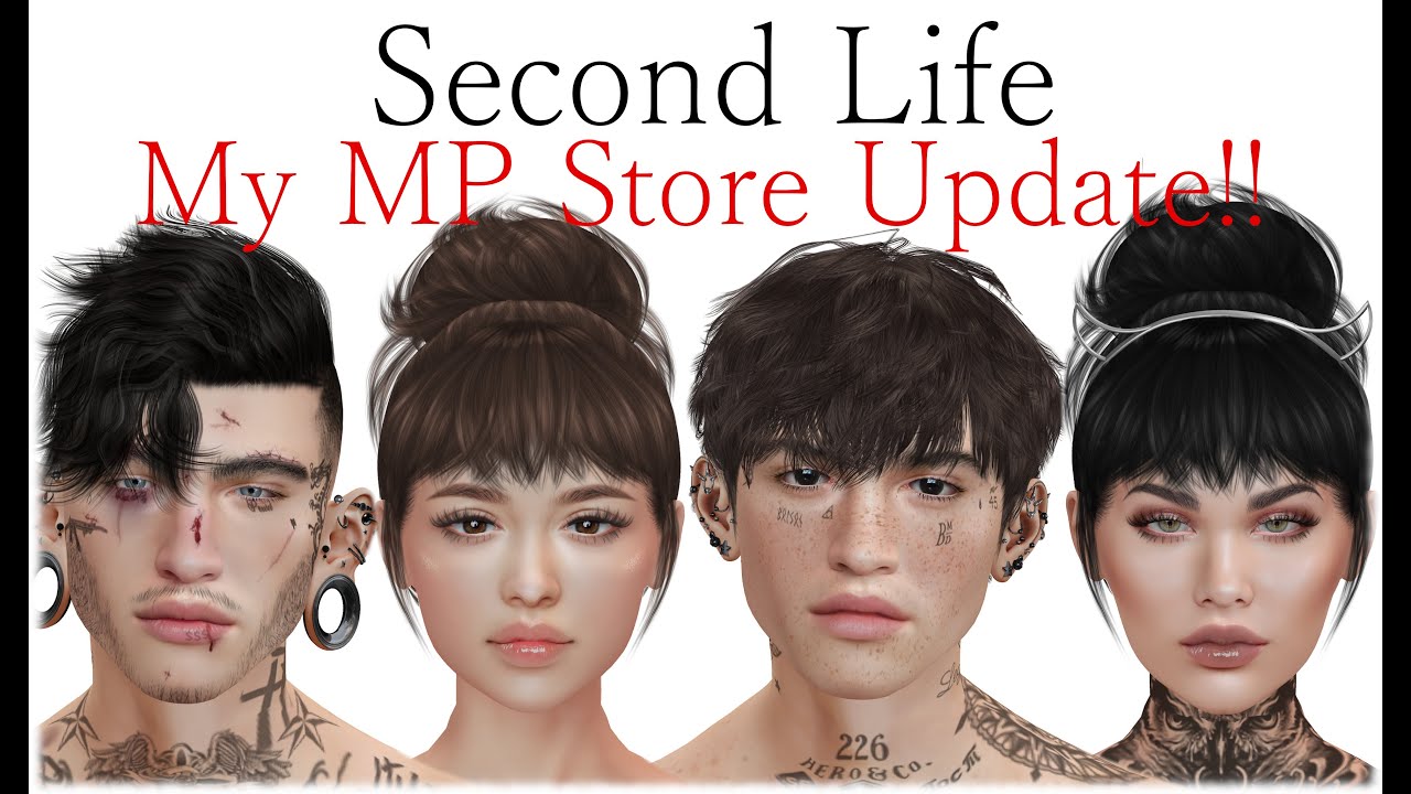 【Second Life】My MP Store Update!! #SL #SecondLife #セカンドライフ - YouTube