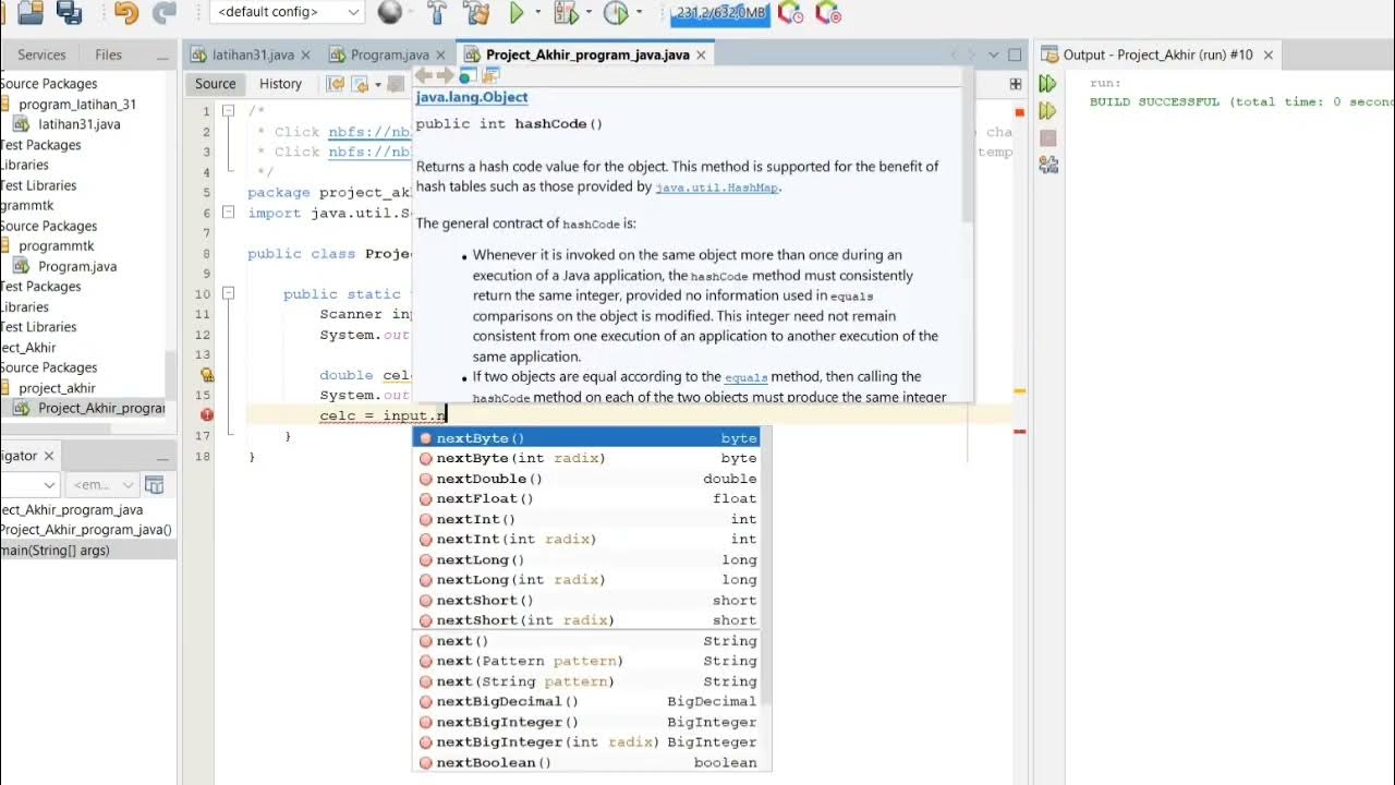 Cara Membuat Program Konversi Suhu Java - YouTube