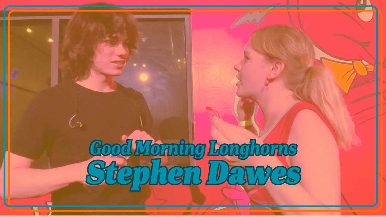 Stephen Dawes Interview 2023 // Good Morning Longhorns - YouTube