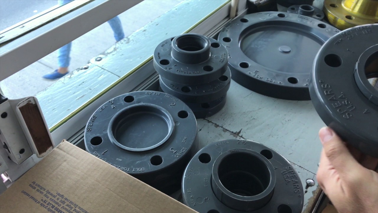 Variedad de Bridas en PVC Cédula 80 - YouTube