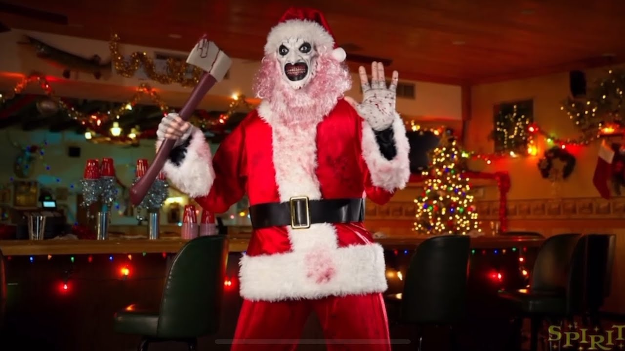 Art the Clown Santa Claus Spirit Halloween 2025 - YouTube