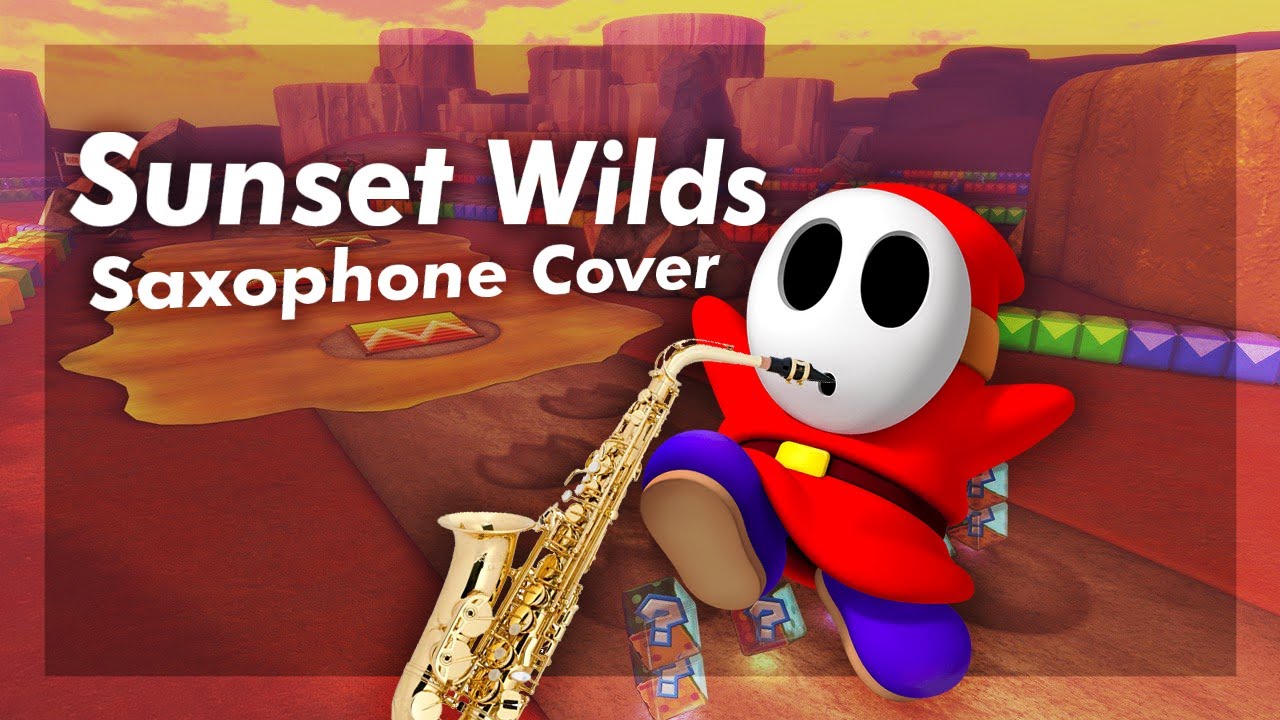 Mario Kart 8 Deluxe - Sunset Wilds (Saxophone Cover) - YouTube