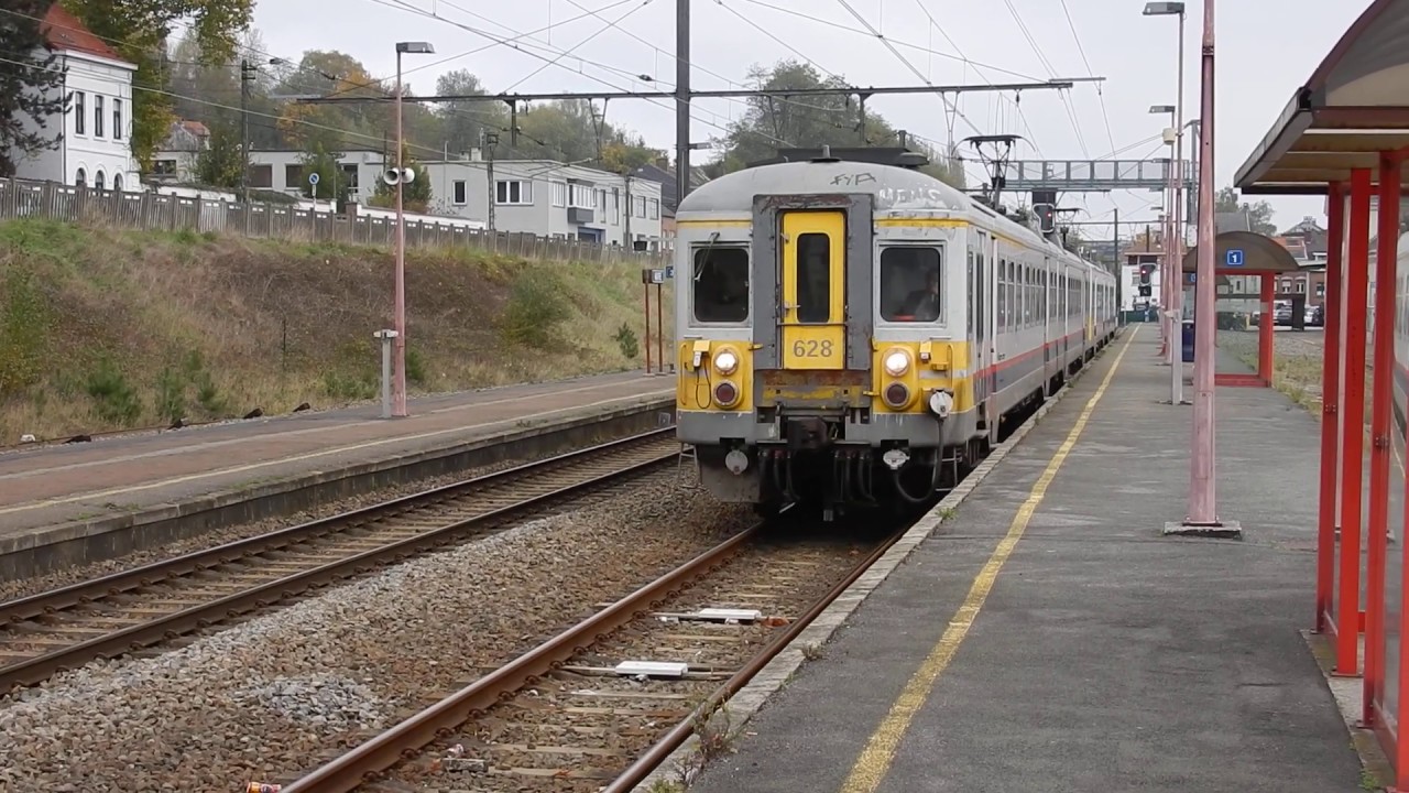 NMBS SNCB | AM66 + AM79 | Wavre Gare | Waver Station | - YouTube