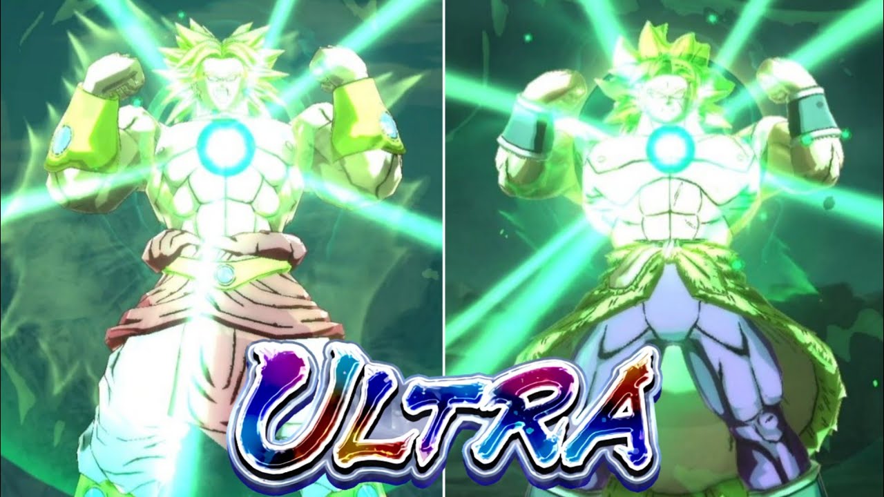 Multiple Transformations Ultra Broly!!-Dragon Ball Legends - YouTube