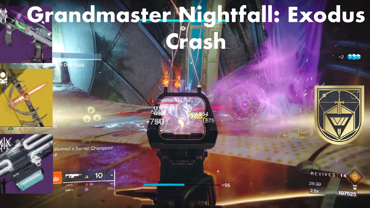 Grandmaster Nightfall- Exodus Crash-Cheese Included[Destiny 2] - YouTube