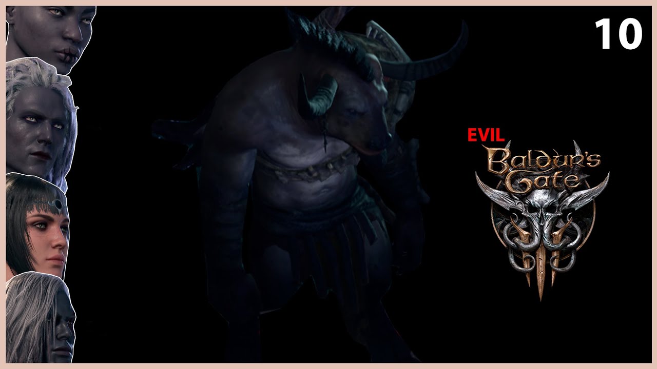 Minotaurs & Merchants - Baldurs Gate 3 Evil Playthrough - Ep 10 - YouTube