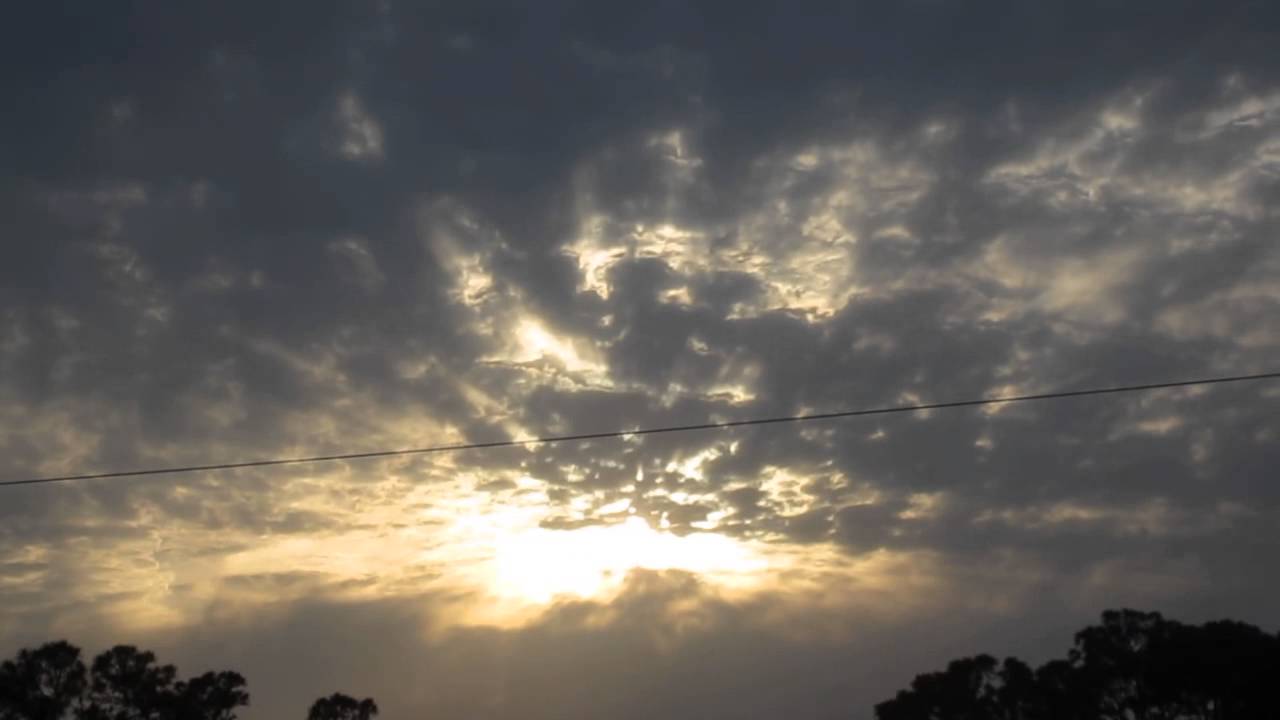 Scary Face with Sunset & Cloud Formation 2 - YouTube