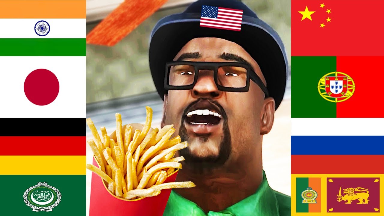 Big Smoke Order in Every Language! 🍟 (Gta San Andreas) - YouTube