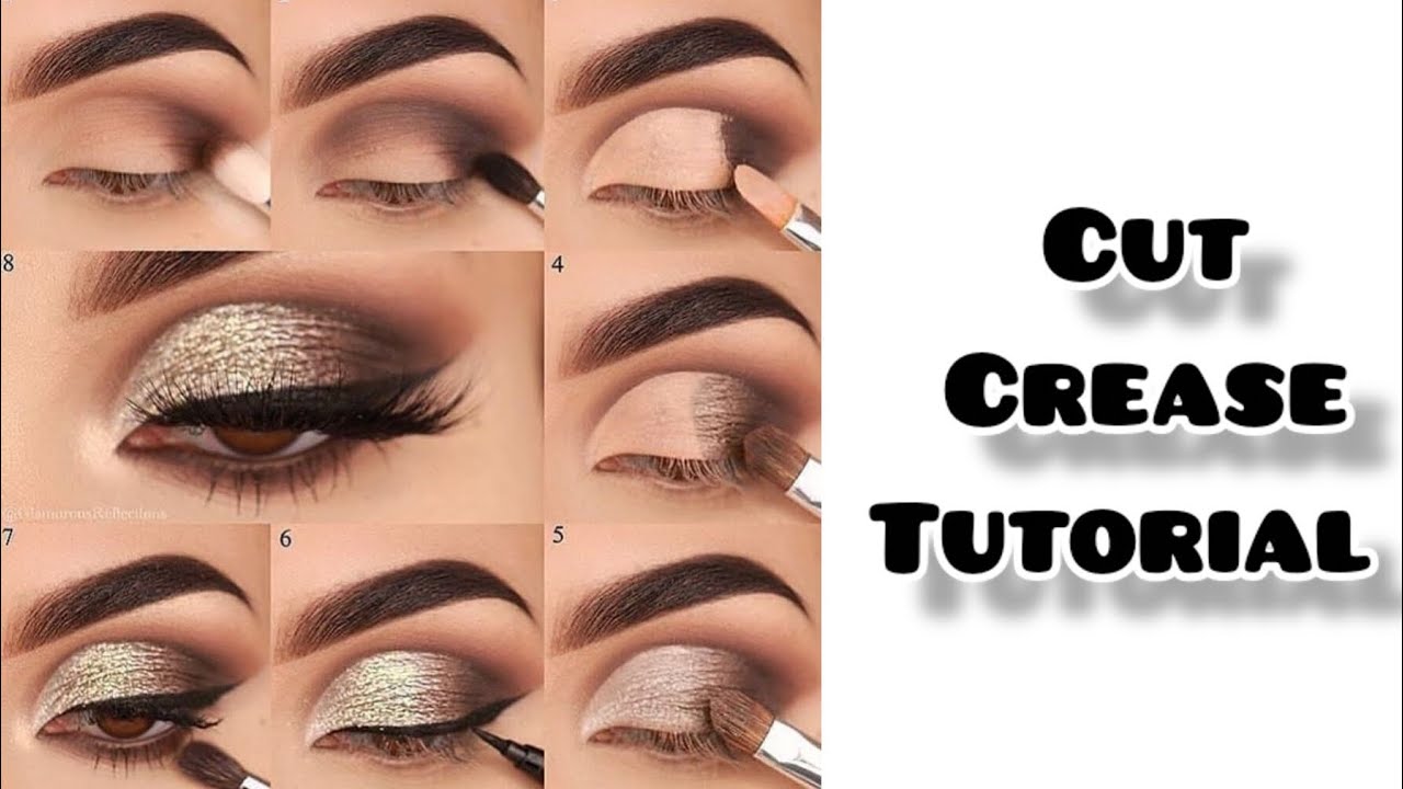 Cut crease tutorial.... - YouTube
