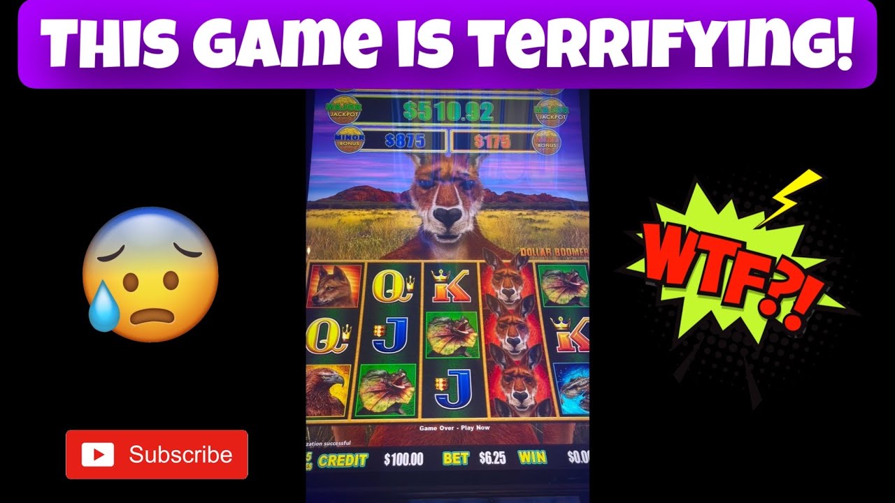 THIS SLOT MACHINE IS TERRIFYING! 😰 - YouTube