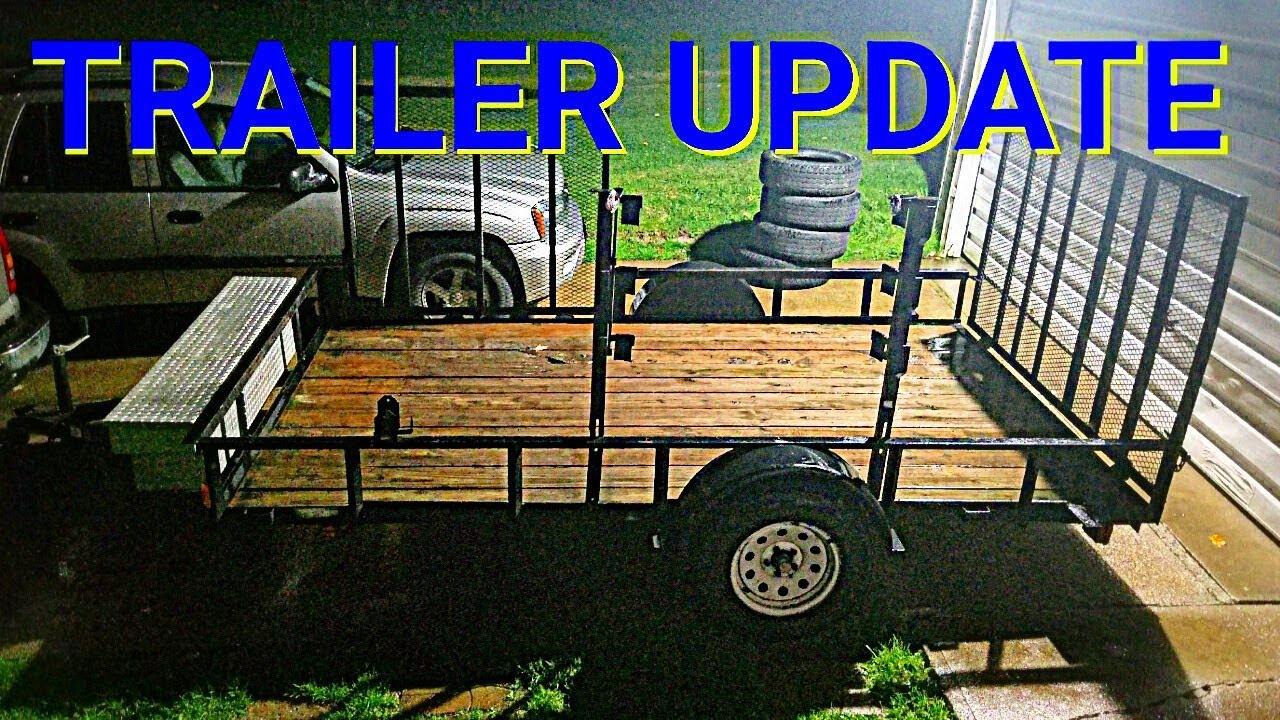 Got My Trailer Back, What A Mess - YouTube