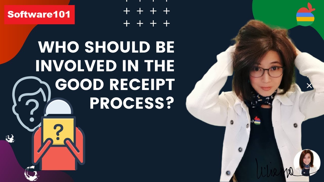 Who should be involved in the good receipt process? - YouTube