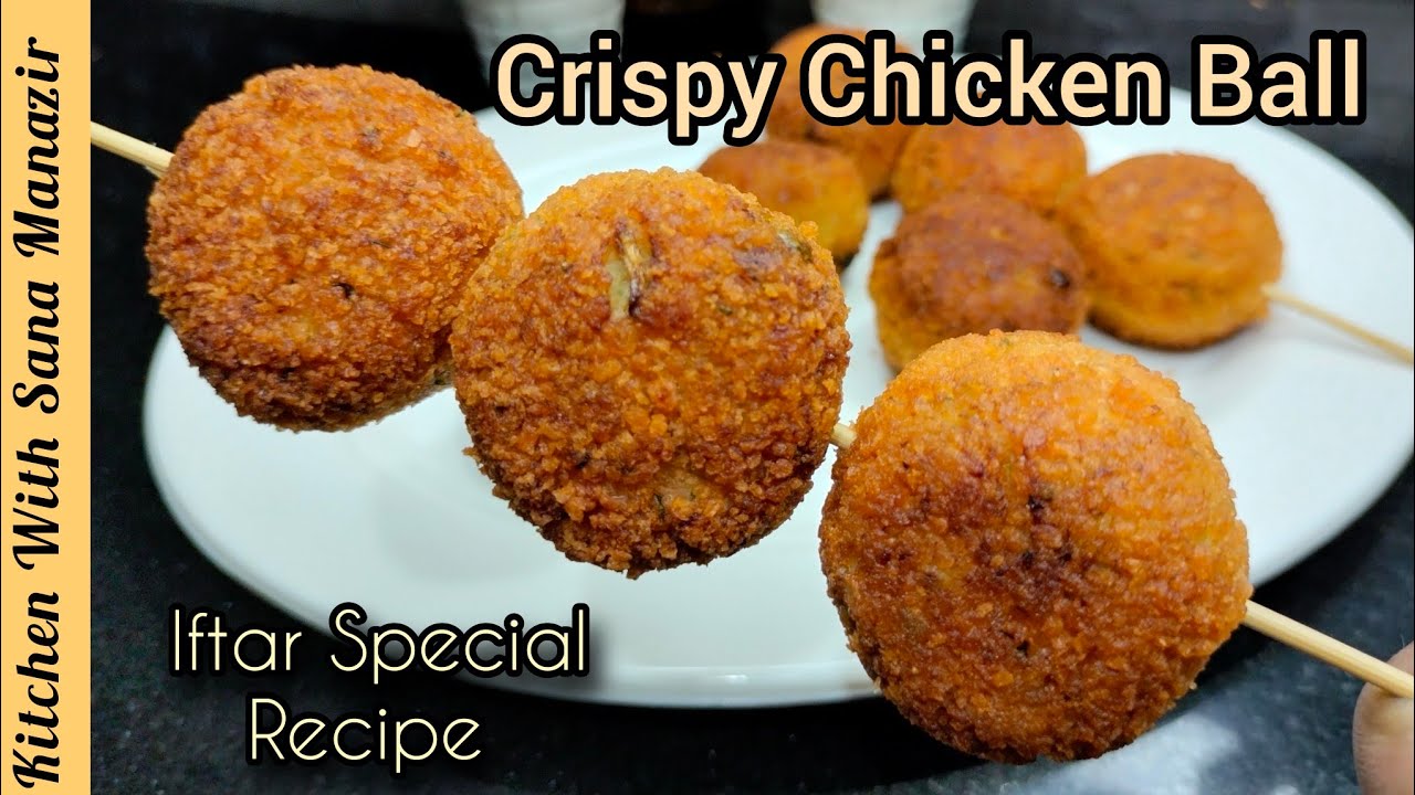 Chicken Balls Recipe| Ramadan special Iftar Delight With 1/2 Cup ...