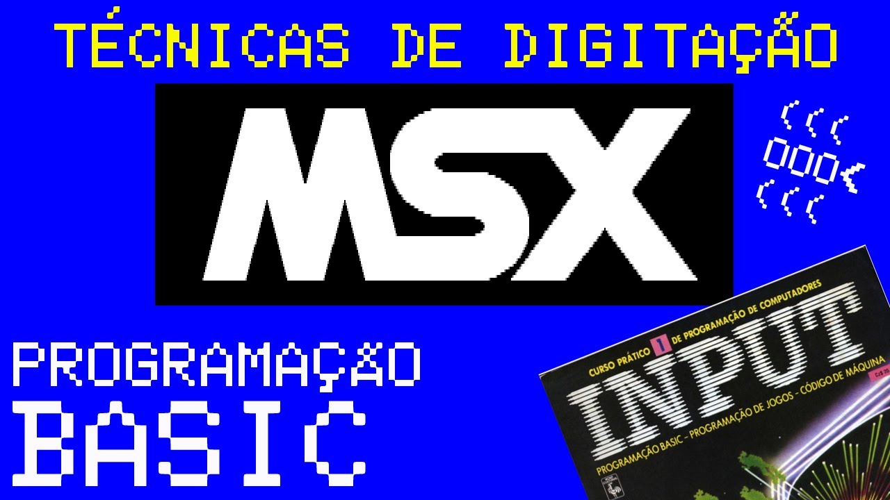 MSX BASIC 03 - o primeiro programa de Basic avançado - YouTube