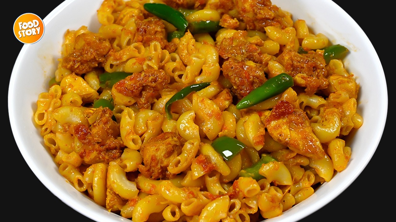 Most Delicious Chicken Tikka Macaroni Recipe, Pasta Recipe by Samina ...