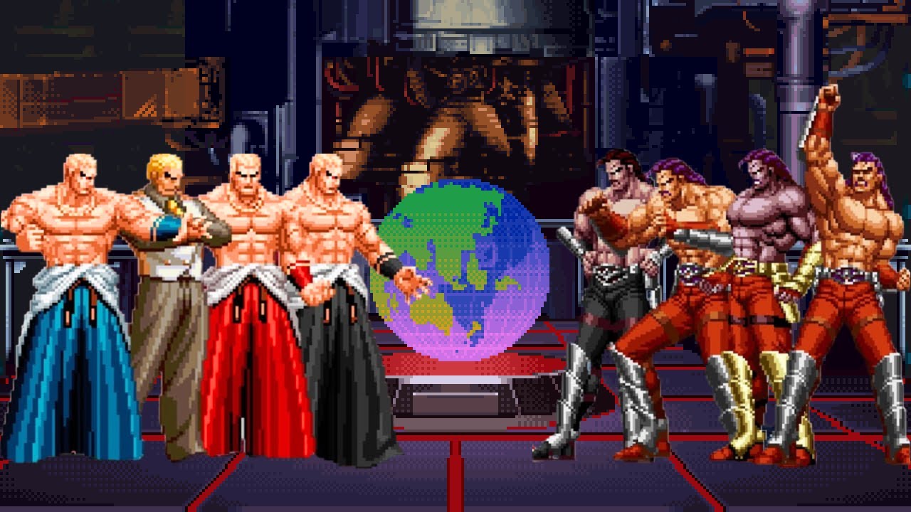 KOF Memorial | Geese Howard Team vs Wolfgang Krauser Team - YouTube