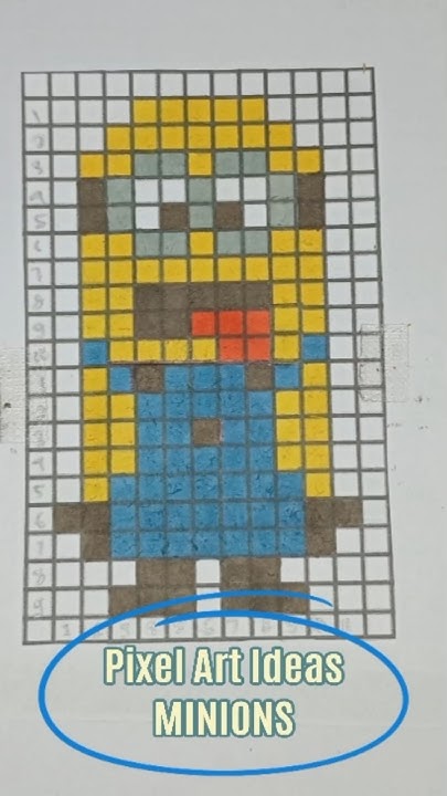 Pixel Art Ideas Minions #minions #minion #despicableme #pixelart #pixel ...