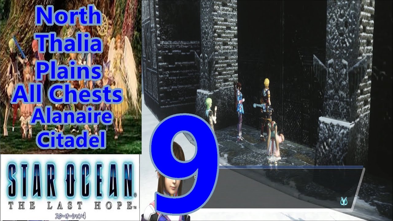 North Thalia Plains All Chests - Alanaire Citadel - Star Ocean the Last ...