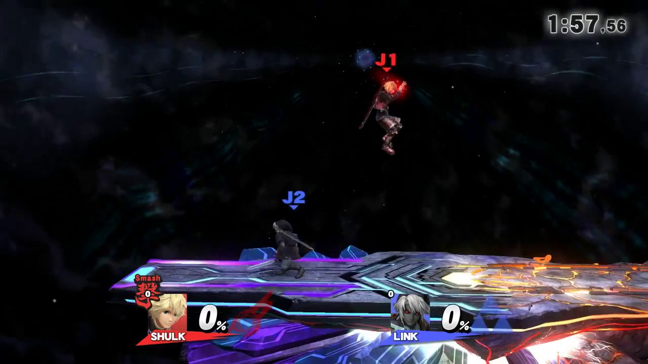 Shulk vs dark link - YouTube