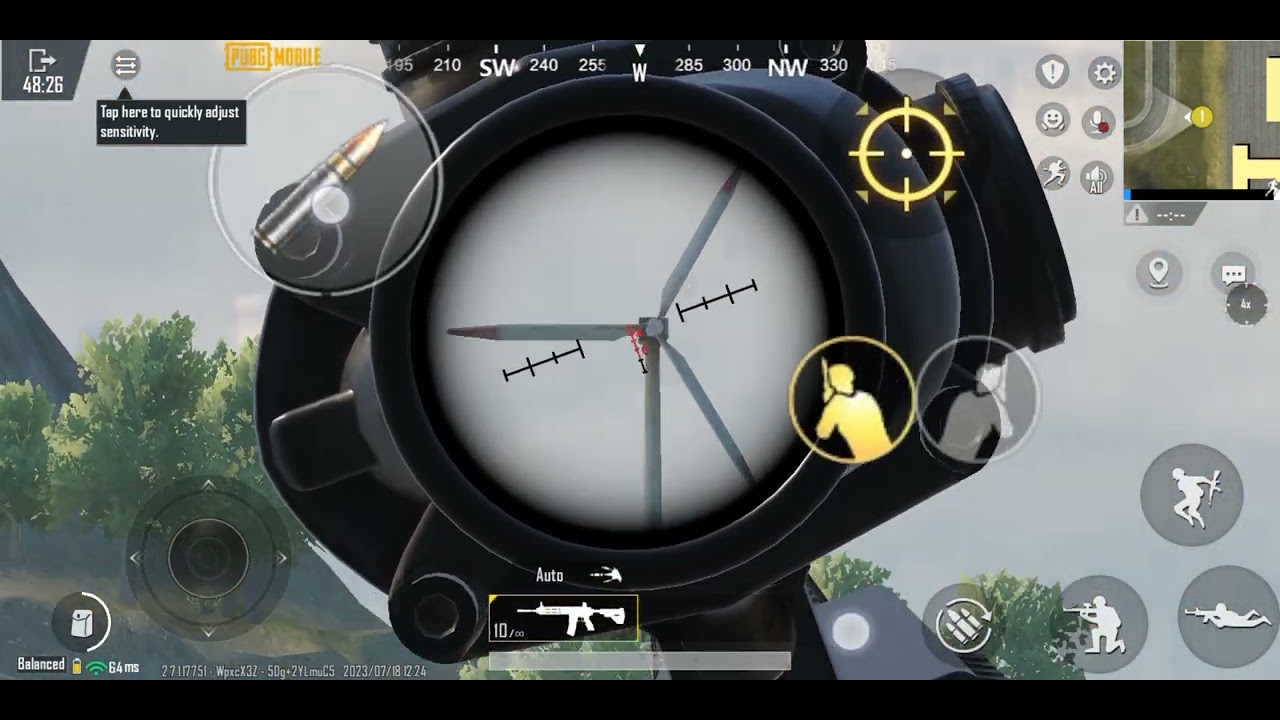 PUBG MOBILE/PUBGK Scope Sensitivity Settings 2x 3x 4x 6x 8x 2023 😱| New ...