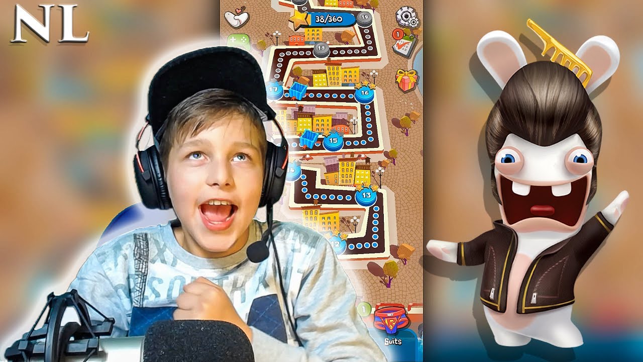 Rabbids Crazy Rush Android Gameplay HD Nederlands - YouTube