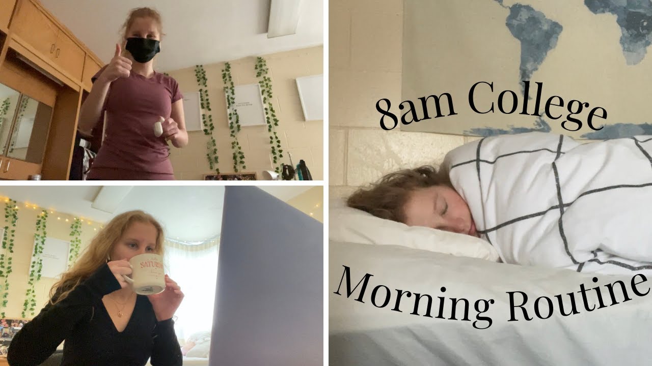 8am College Morning Routine Youtube