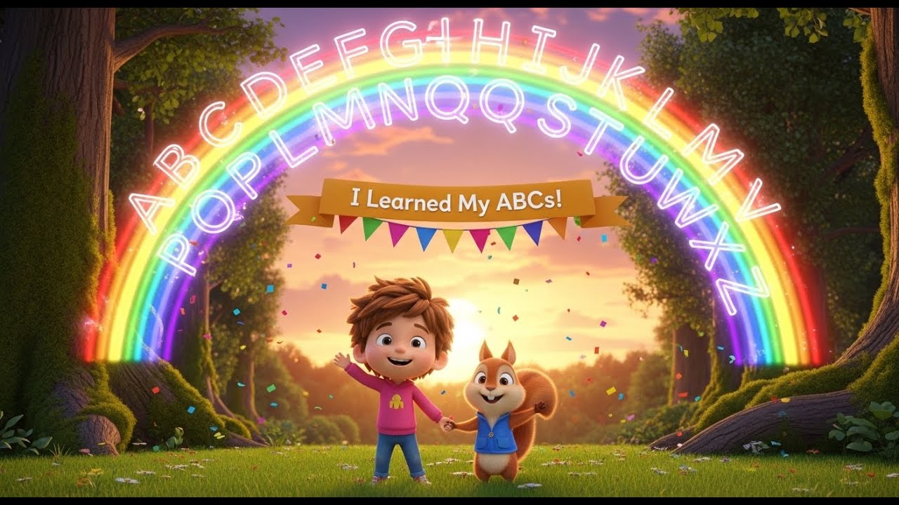 The Squirrel Who Loved the ABC 🐿️🔤 | Children’s educational and fun ...