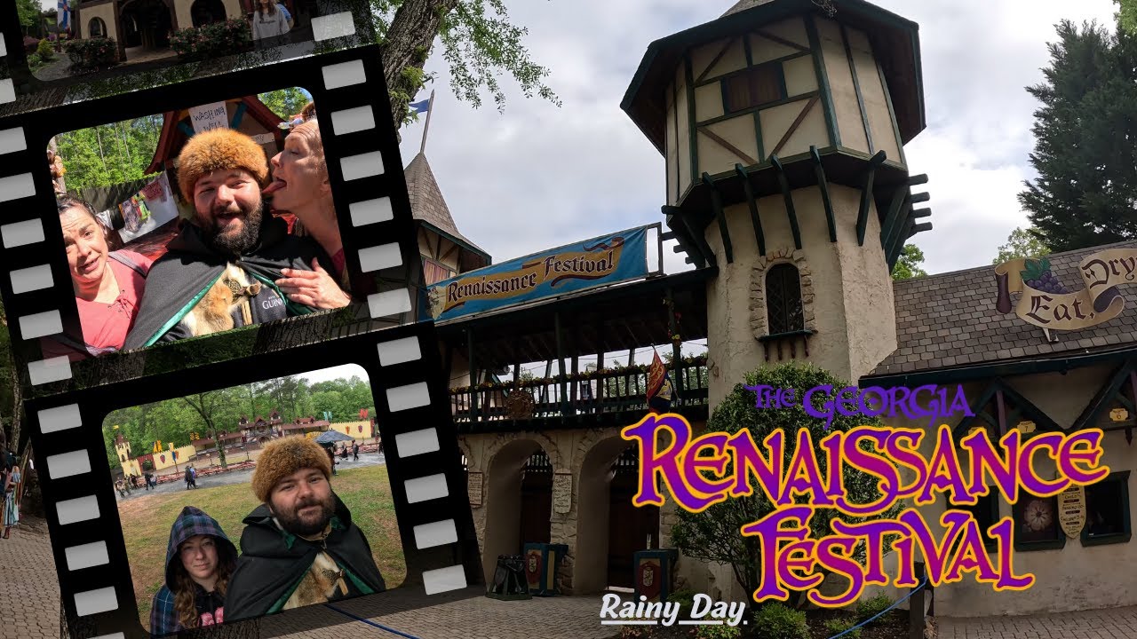 A Rainy Day at The Georgia Renaissance Festival 2024 - YouTube