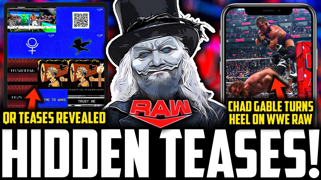 WWE Uncle Howdy QR CODE RAW TEASES | Hidden DETAILS REVEALED | TNA Tag ...