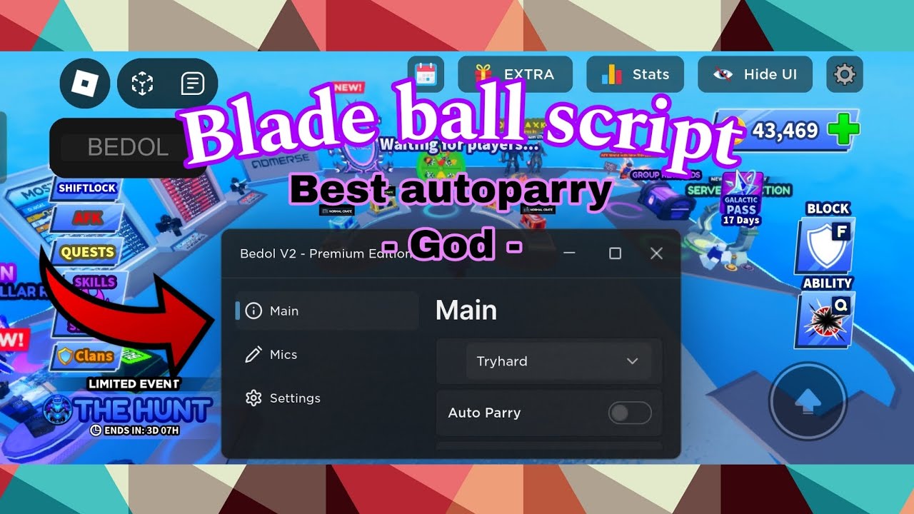 Roblox exploiting - Blade ball best autoparry script - Mobile / PC pastebin - YouTube