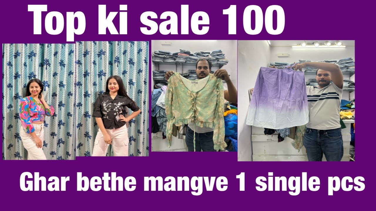 Women crop top sale offer only 100 price shipping all India limited ...