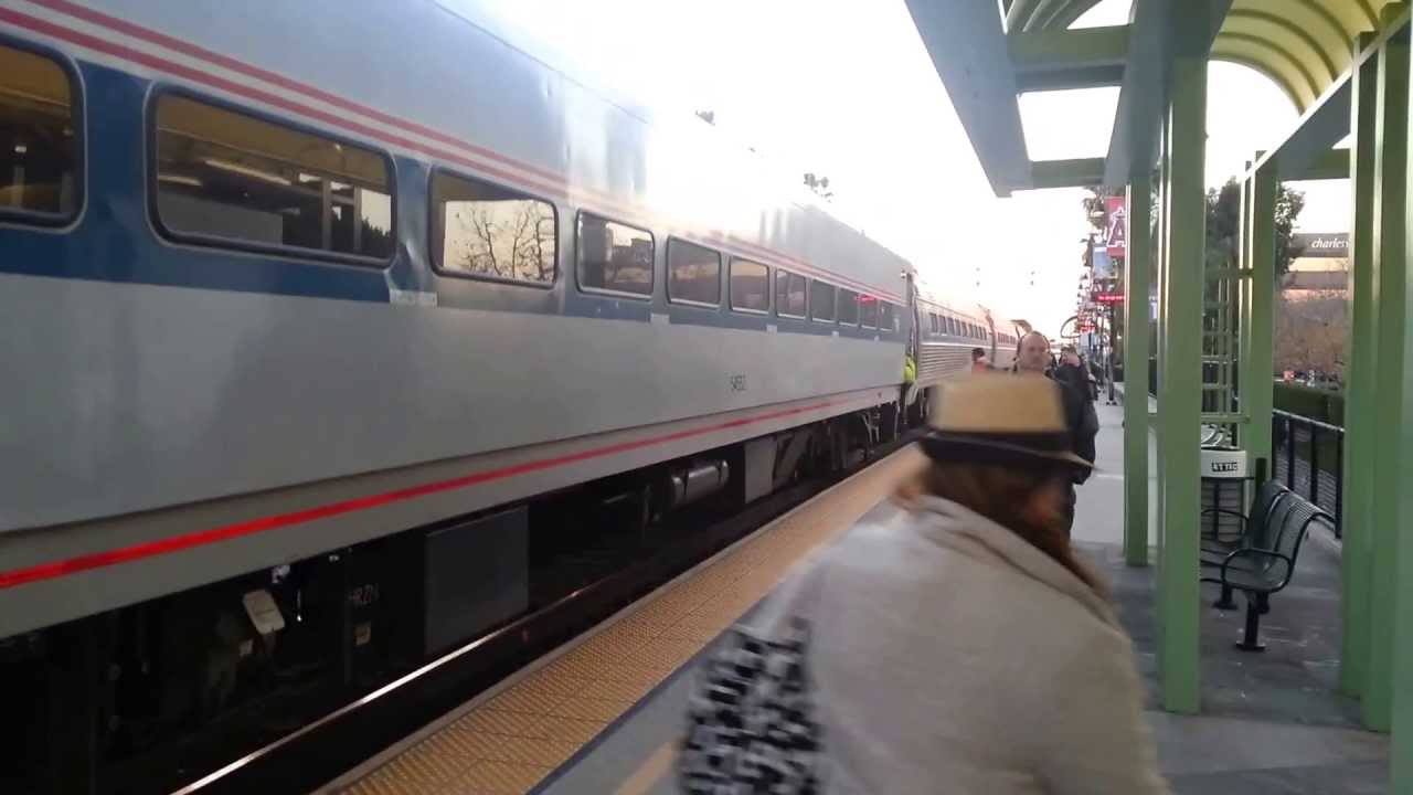 More Amtrak & Metrolink Trains Arriving And Departing Anaheim Stadium ...