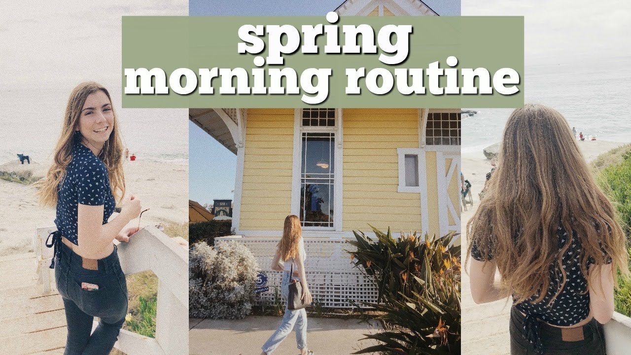 Spring Morning Routine | Weekend Morning In My Life - YouTube