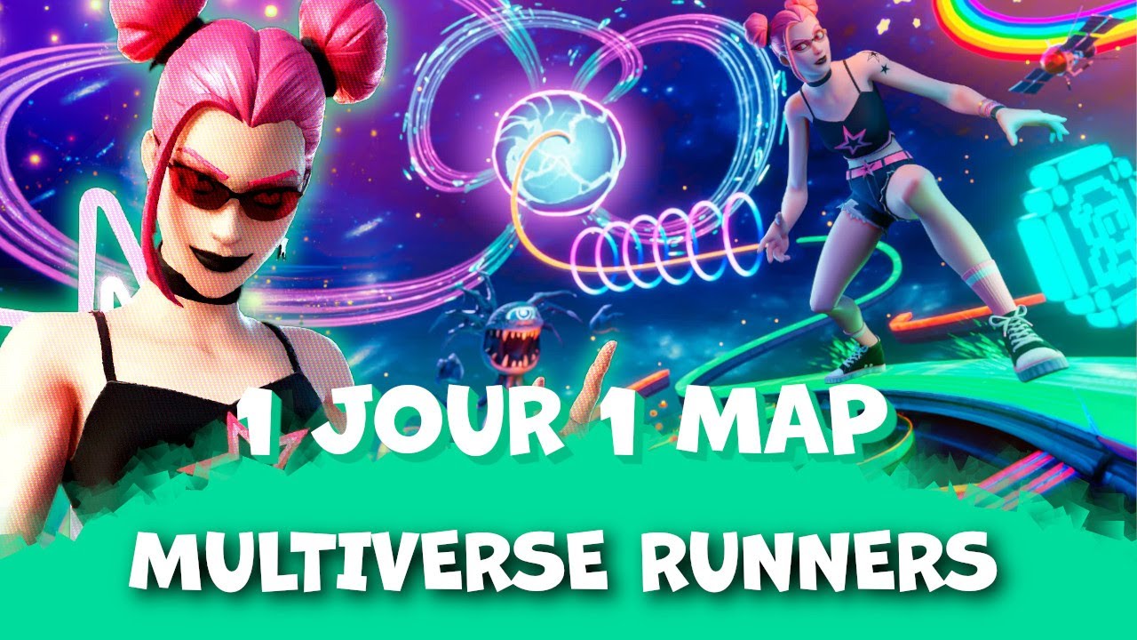 JE PARCOURS LE MULTIVERS DE FORTNITE ! (Multiverse Runners) - 1Jour ...