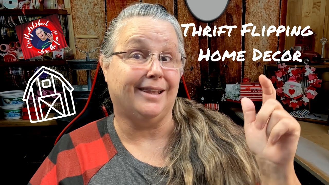 Thrift Flipping Home Decor - YouTube