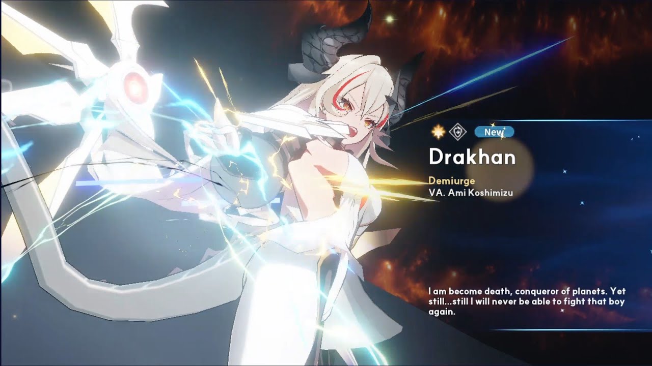 Outerplane Character Summoning Animation: Demiurge Drakhan - YouTube