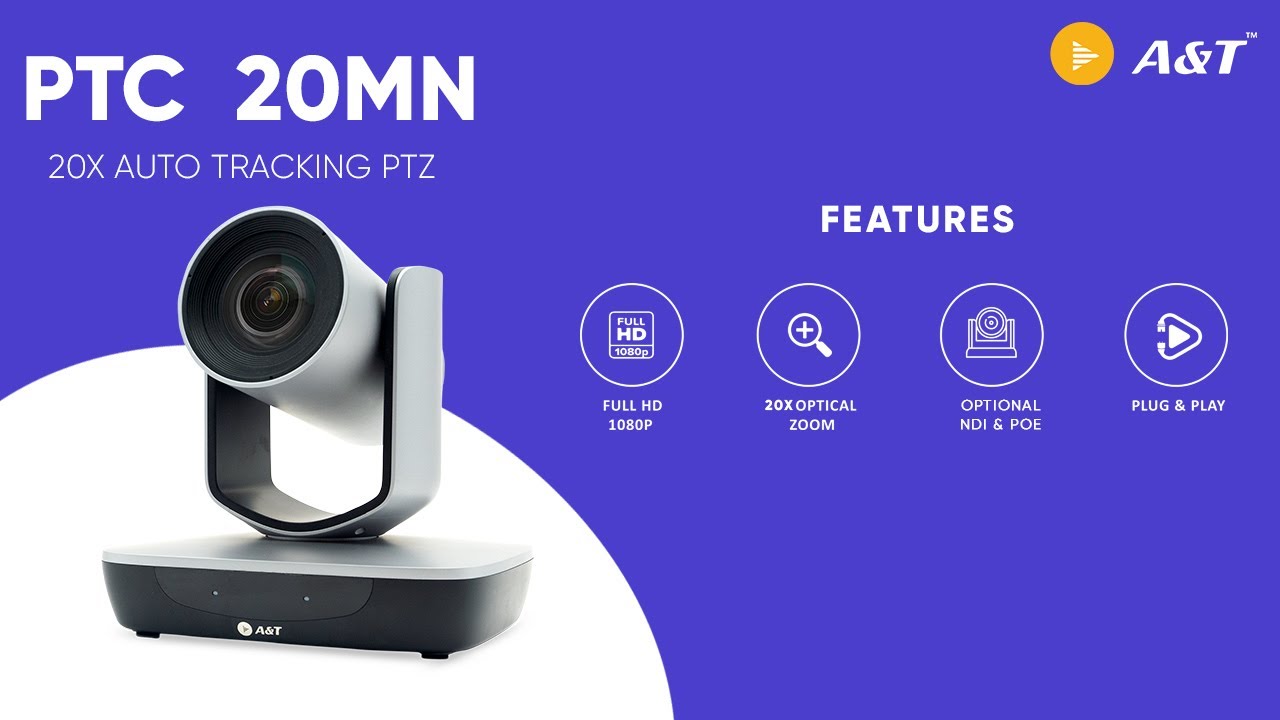 PTC 20MN | Professional PTZ cameras | PTZ camera - YouTube