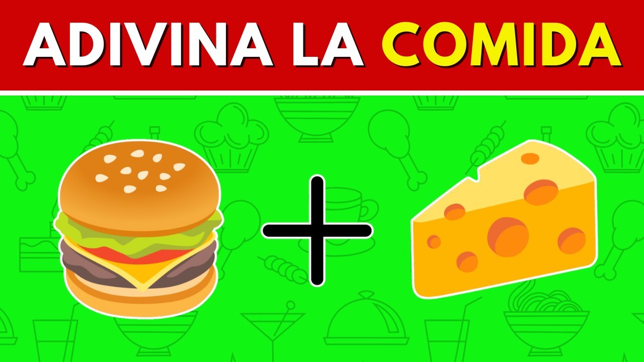 🚀 ¿Puedes Adivinar la Comida y Bebida Solo con Emojis? 🍕🥤🤔 ¡Reto ...