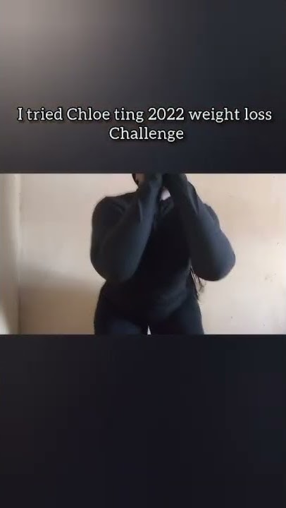 I tried Chloe ting 2022 weight loss challenge #weightloss #shorts - YouTube