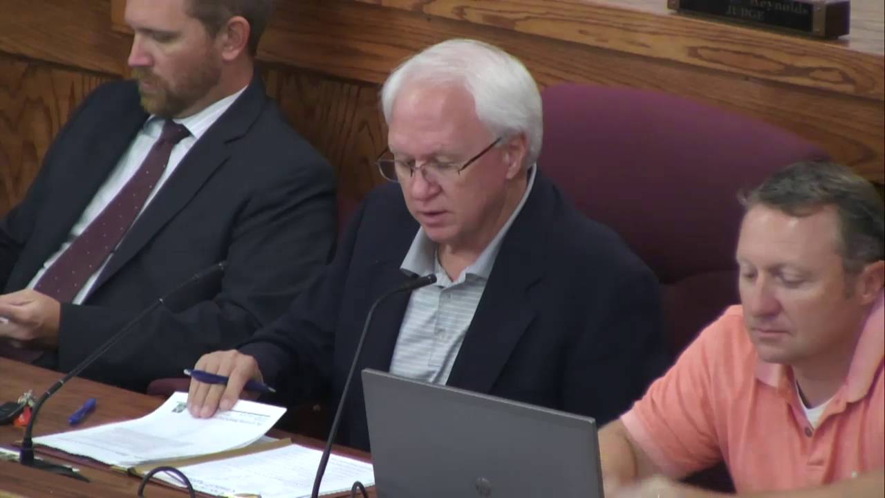 Conway, AR City Council 8/9/16 - YouTube