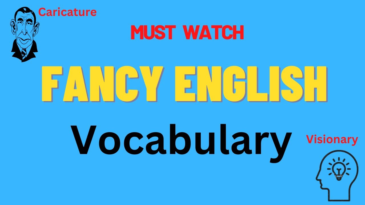Fancy English Vocabulary | Meanings | Examples #subscribe #vocabulary ...