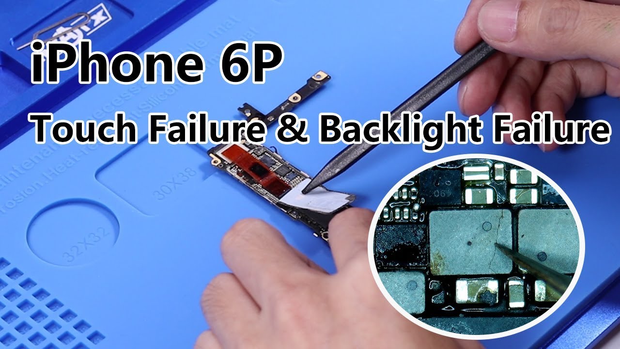 How to Fix iPhone 6 Plus No Touch & No Backlight | Motherboard Repair ...