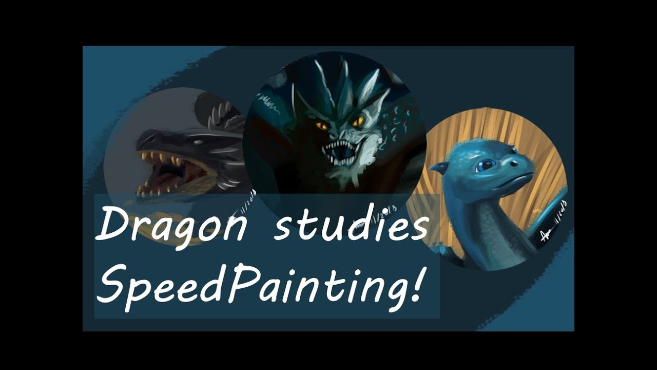 Dragon Studies - timelapse - YouTube