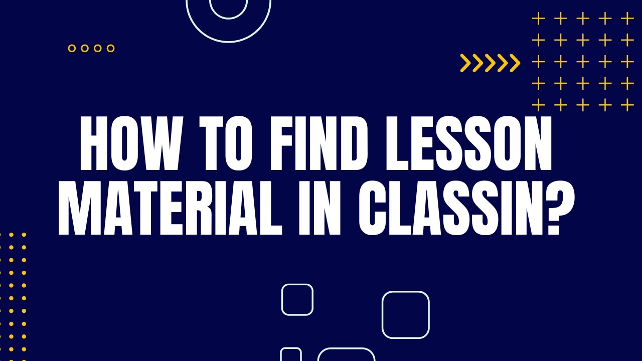 How to find lesson material in Classin? Acadsoc 2024 I Miss Nickey ...