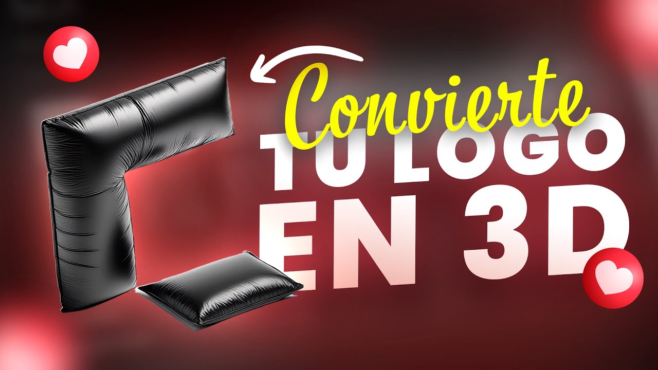 ASI PUEDES convertir TU LOGO a 3D USANDO IA - YouTube