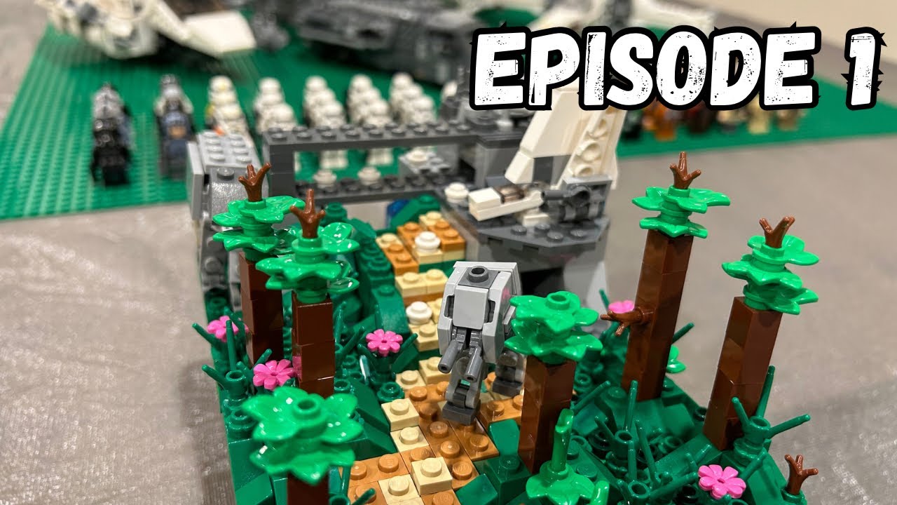 LEGO Star Wars | Building an Imperial Base Episode 1- Microbuild ...