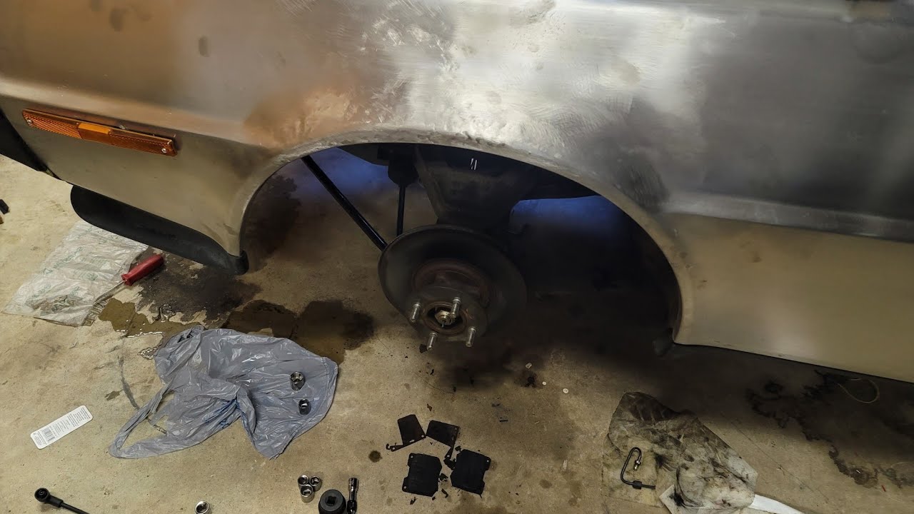 1981 DeLorean - Full Brake Service Needed - YouTube