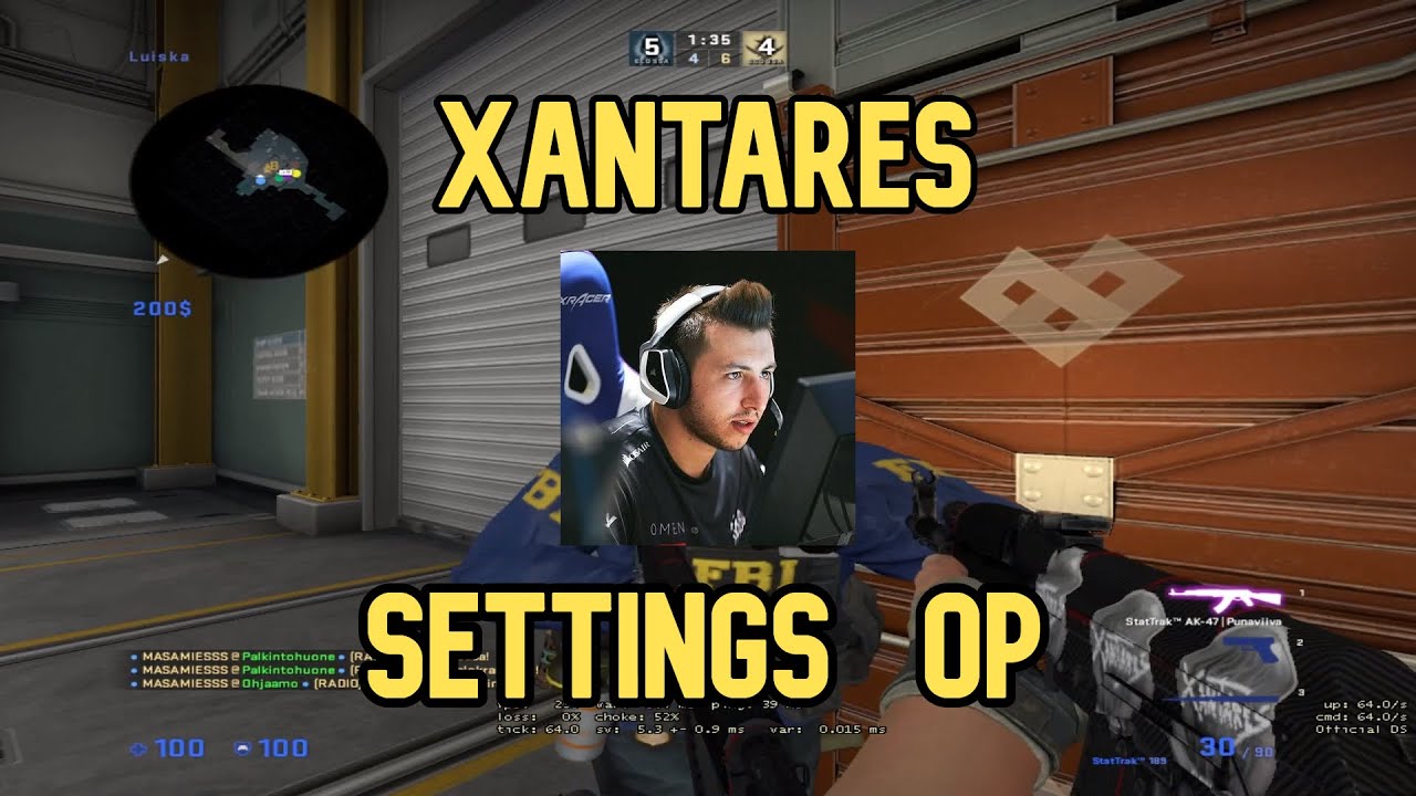 XANTARES SETTINGS OP - YouTube