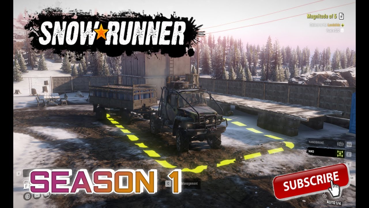 Snow Runner Magnitude Of 05 Kola Peninsula, Russian Federation Season 1 ...